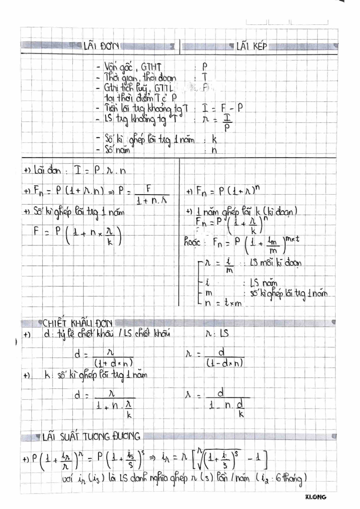 Math - Toán tài chính - Studocu