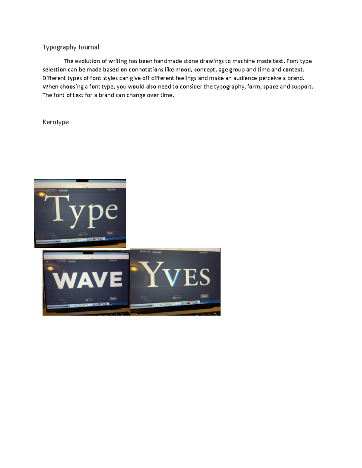 Typography Work - Typography Journal The evolution of writing has been ...