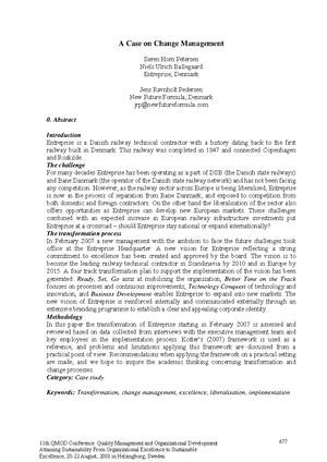 What is IT Change Management - What are the types of IT management ...