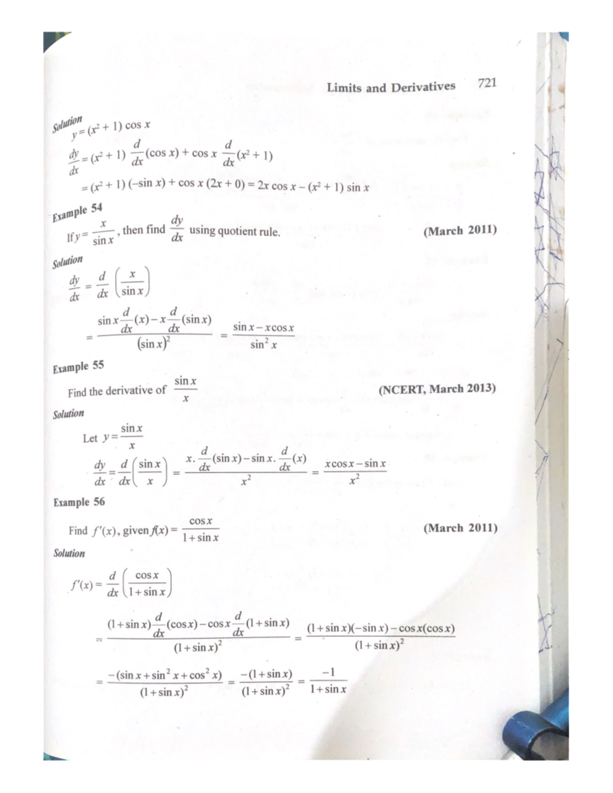 Limits and derivatives 3rd - Mathematics - Studocu