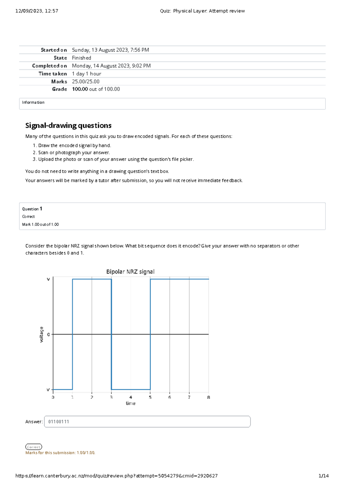 Lab 4 - week 4 answers - Started on Sunday, 13 August 2023, 7:56 PM ...