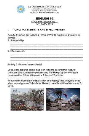 English 7 Sample Lesson Plan - Lesson Plan in English 7 I. Lesson ...