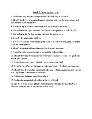 ANAT113 Chemical Composition of Living Matter - Chemical Composition of ...