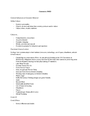 Commerce 4PA3 - notes - Ford Method - Family/Friends - Occupation ...