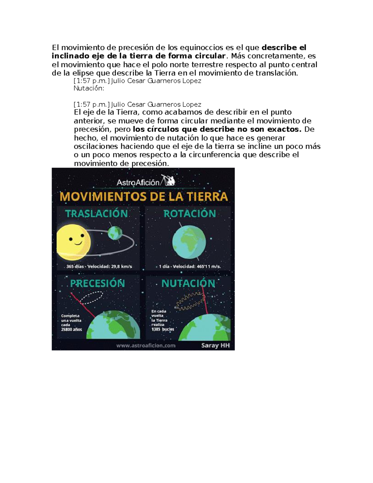 Prcesion Nutacion - Resumenes|z - El movimiento de precesión de los ...