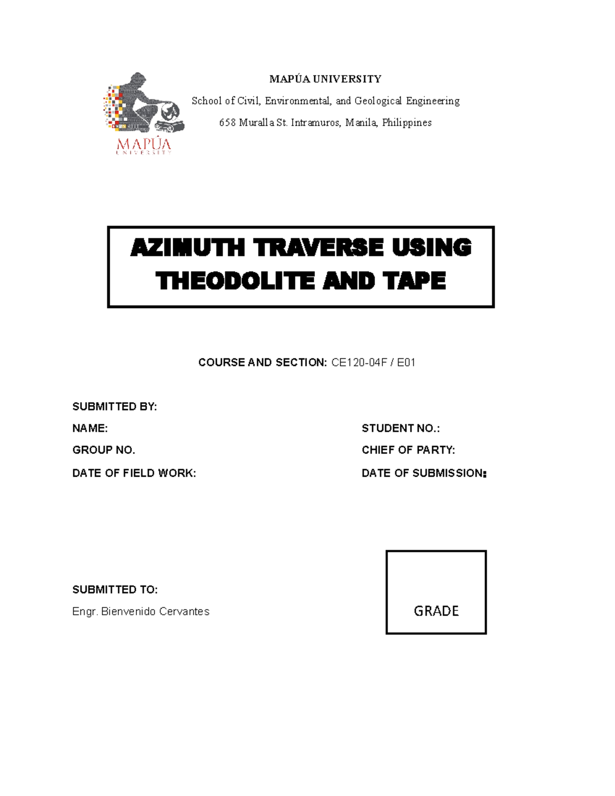 Template - Please give as much additional information as possible ...