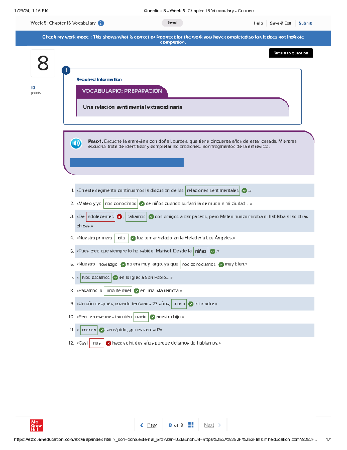 Question 8 - Week 5 Chapter 16 Vocabulary - Connect - 1/29/24, 1:15 PM ...
