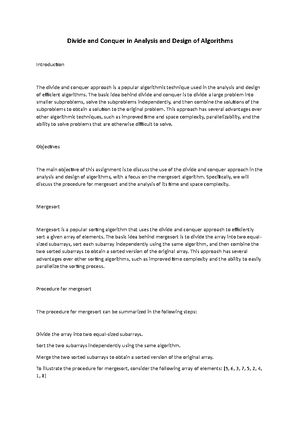 Fundamentals of the Analysis of Algorithm Efficiency in Analysis and Design of Algorithms ...