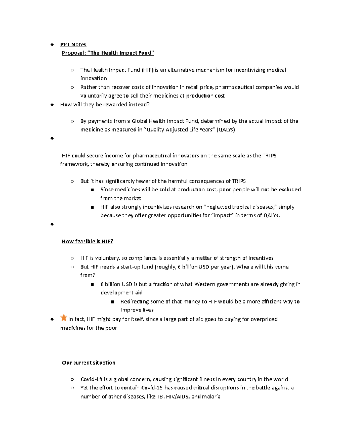 PHIL121 Lecture 5 - Endre Begby - PPT Notes Proposal: “The Health ...