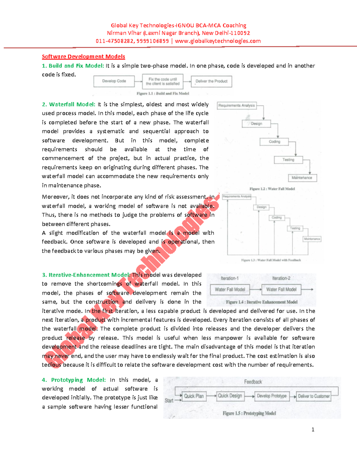 Bcs-051 B3 U1 - most important topic notes - Glob al Key Te chn olog ...