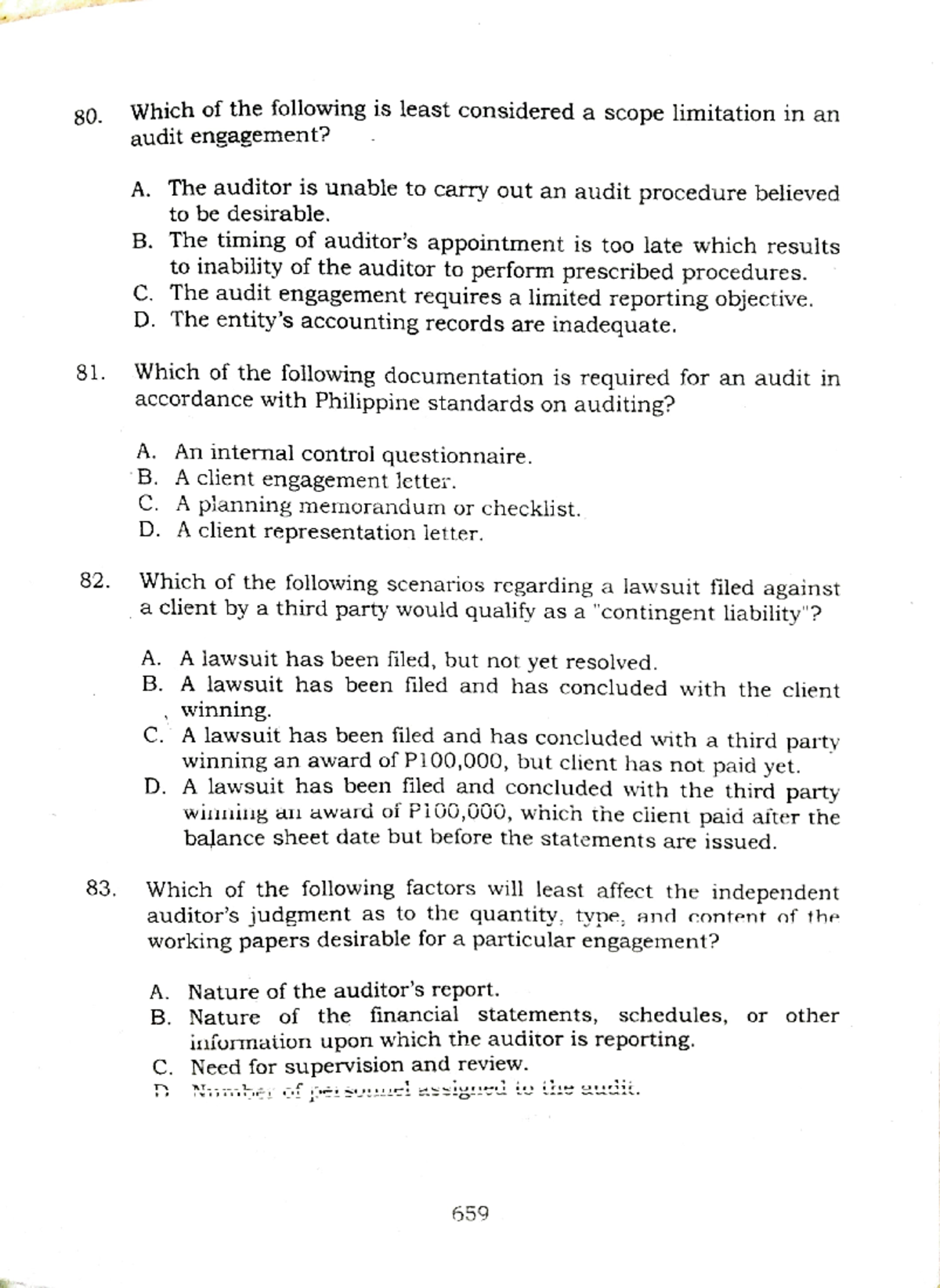 Ats10 - practice exercise for auditing assurancw - 高级日语综合 - Studocu