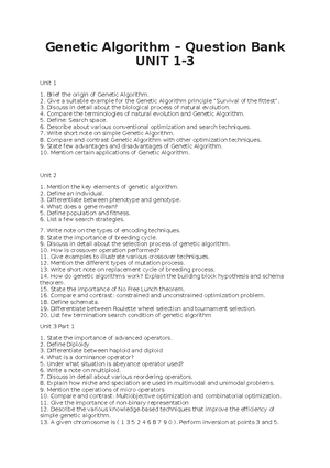 Qusetion Bank - 3 is Neural Network Architecture? Give its types and explain them. 4 the - Studocu
