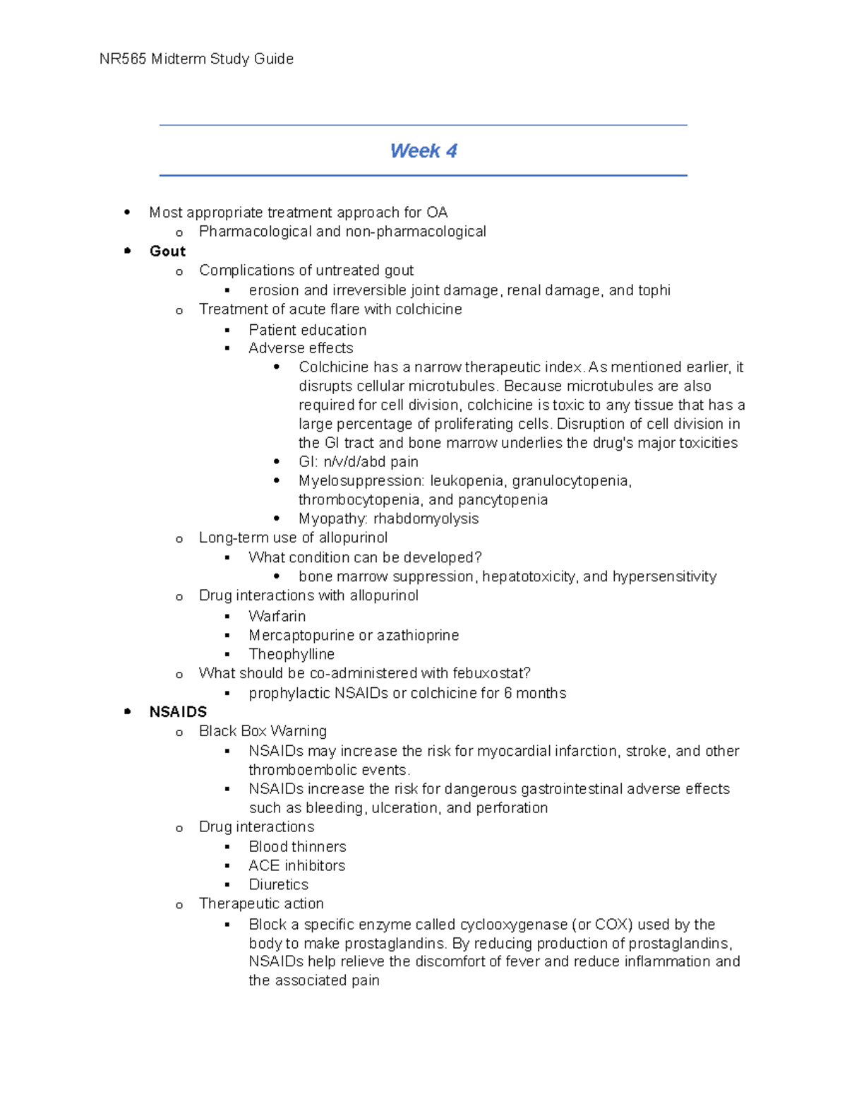 NR565 Midterm Study Guide MAY22-1 - NR565 Midterm Study Guide Week 4 ...