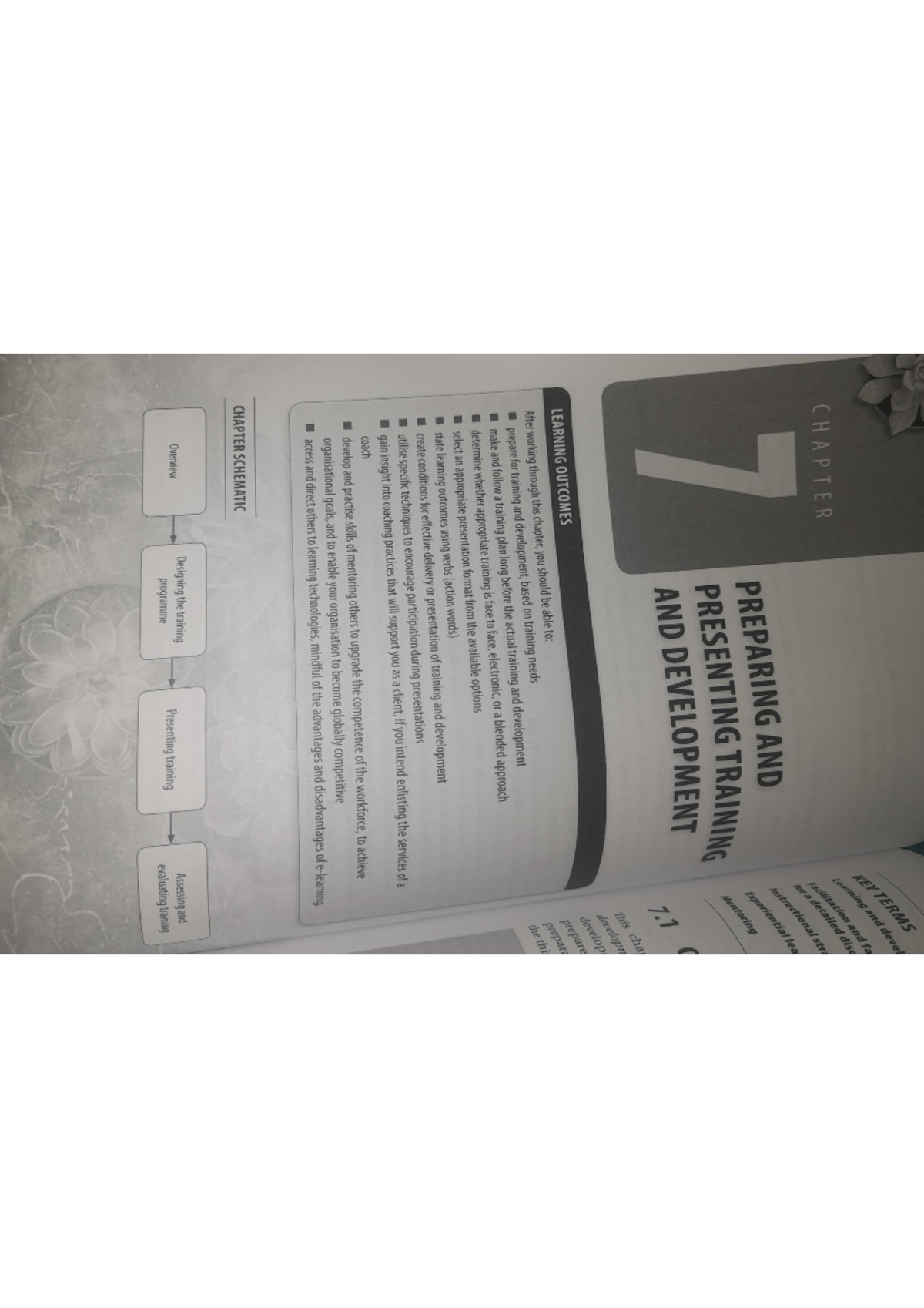 HRD 2 Chapter 7 - CHAPTER PREPARING AND PRESENTING TRAINING AND ...