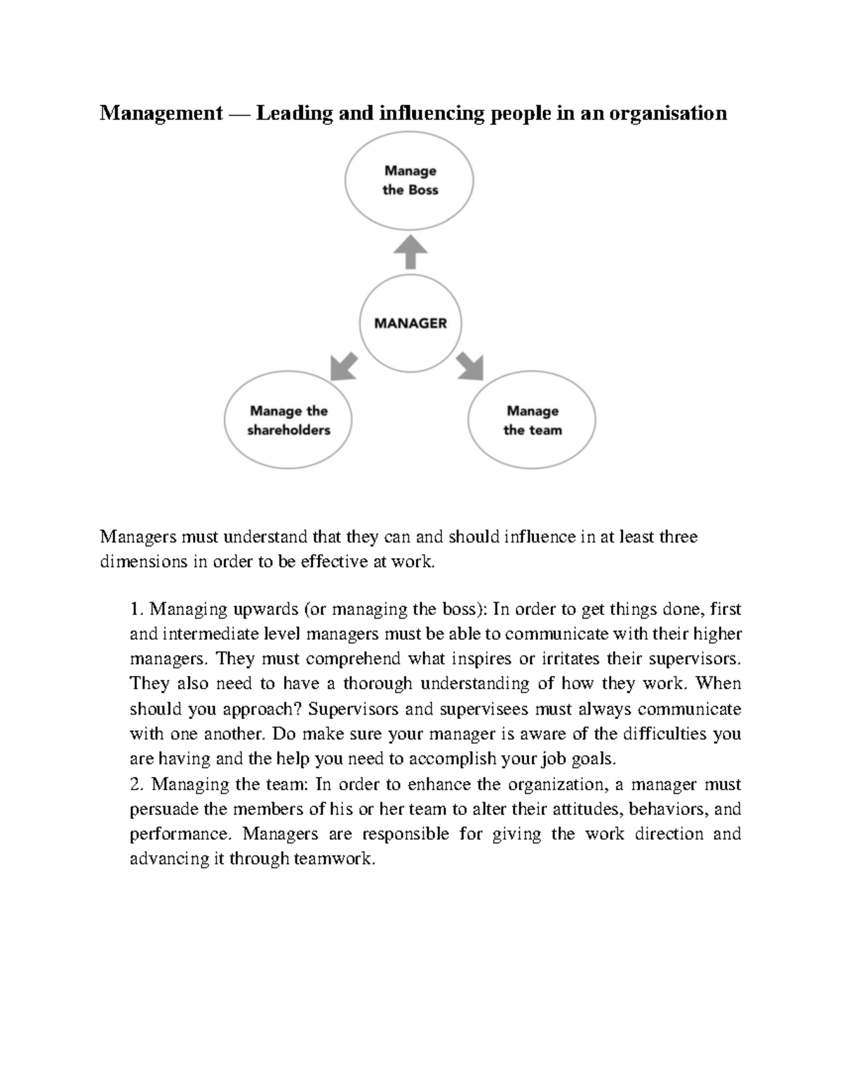 The Basics Of Business Management [ Introduction ]part 3 - Management ...