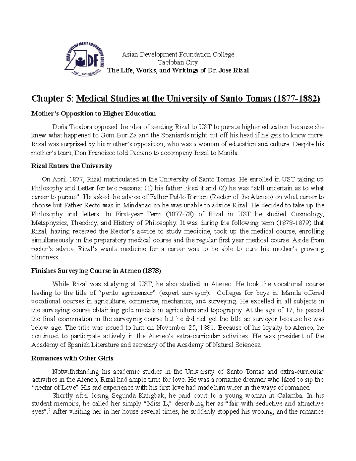 MC 111 - Module-2 - It can help with your work and life of rizal ...