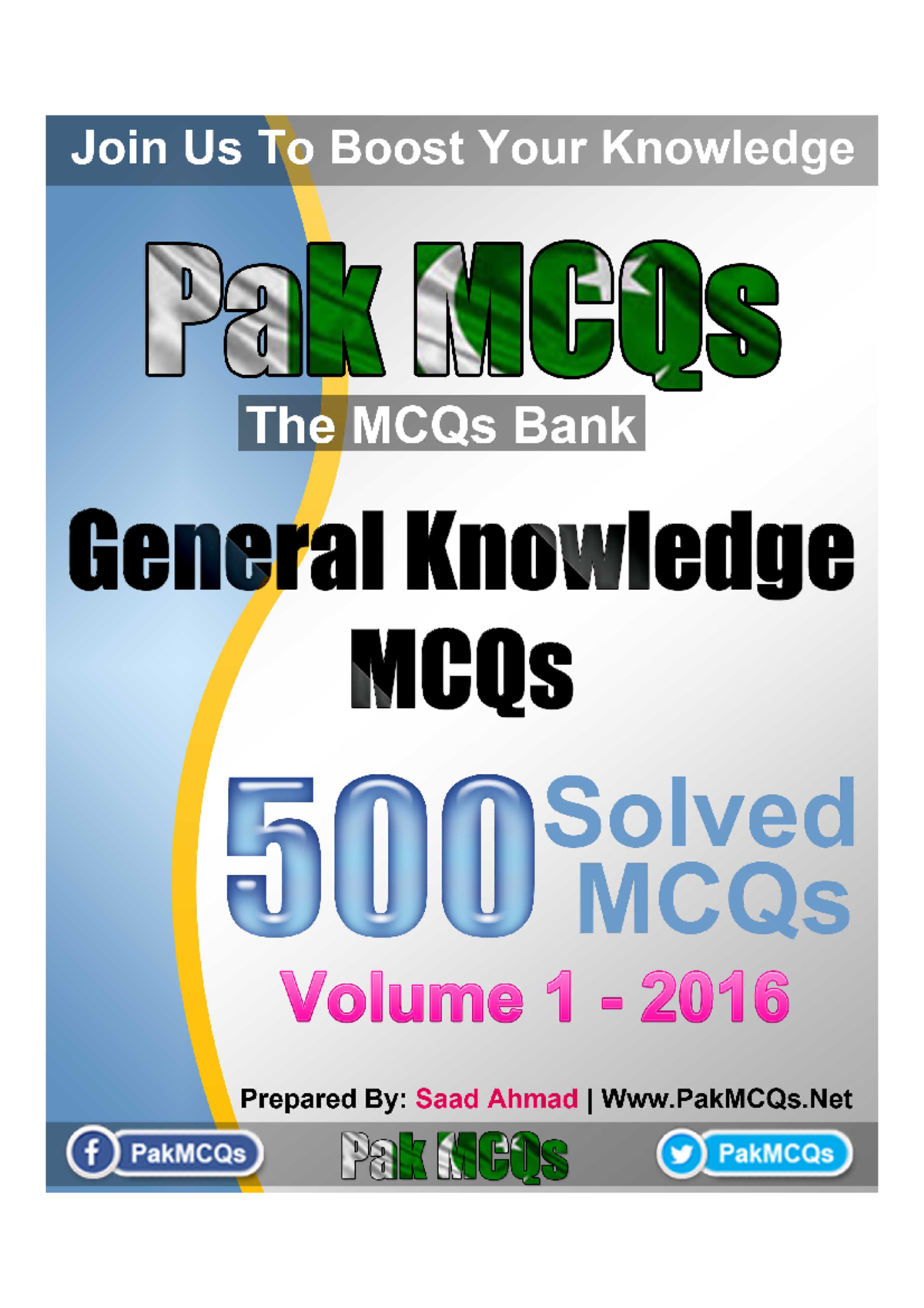 441863358 General Knowledge MCQs PDF by Pak MCQs pdf - Join Us To Boost Your Knowledge Parkicos ...