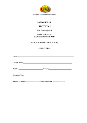 SPOS PRAC 2 - Practicals - System Programming and Operating System - SPPU - Studocu