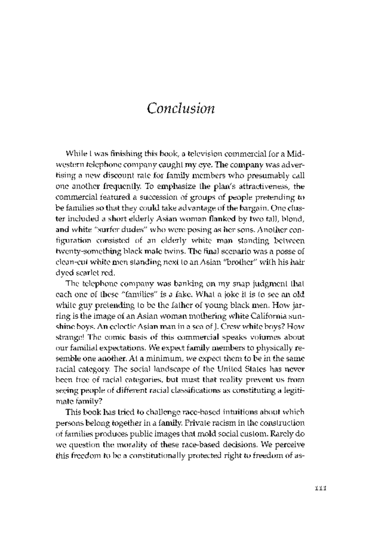 Conclusion reading - Conclusion While I was finishing this book, a ...