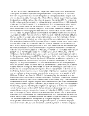 Middle Ages 2 - Lecture notes 2 - The Middle Ages is one of the three ...