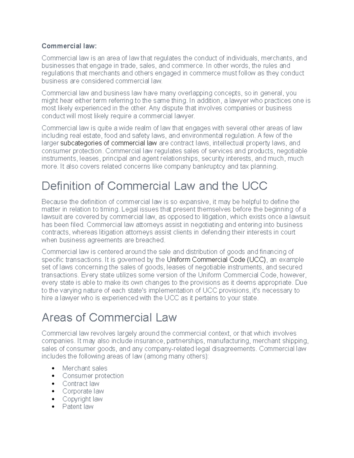 Commercial law - Trade ## sales #commerce # - Commercial law ...