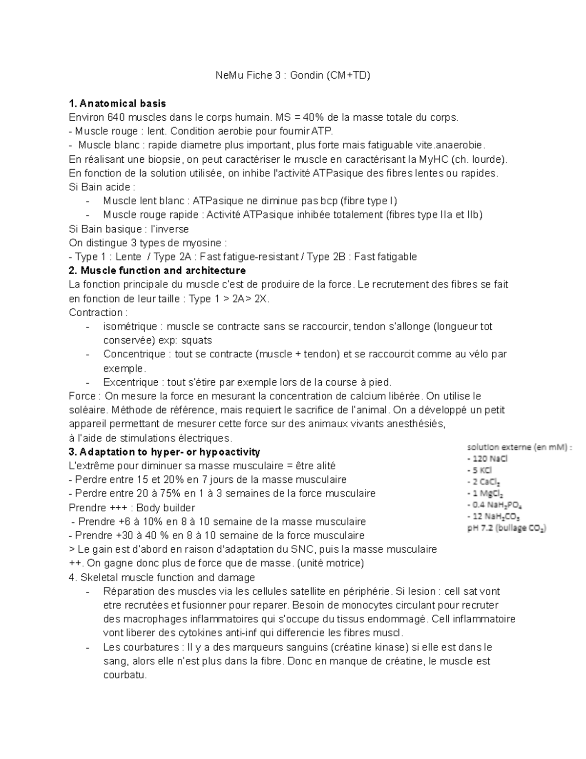 NeMu Fiche 3 Gondin (résumer CM+TD) - NeMu Fiche 3 : Gondin (CM+TD ...