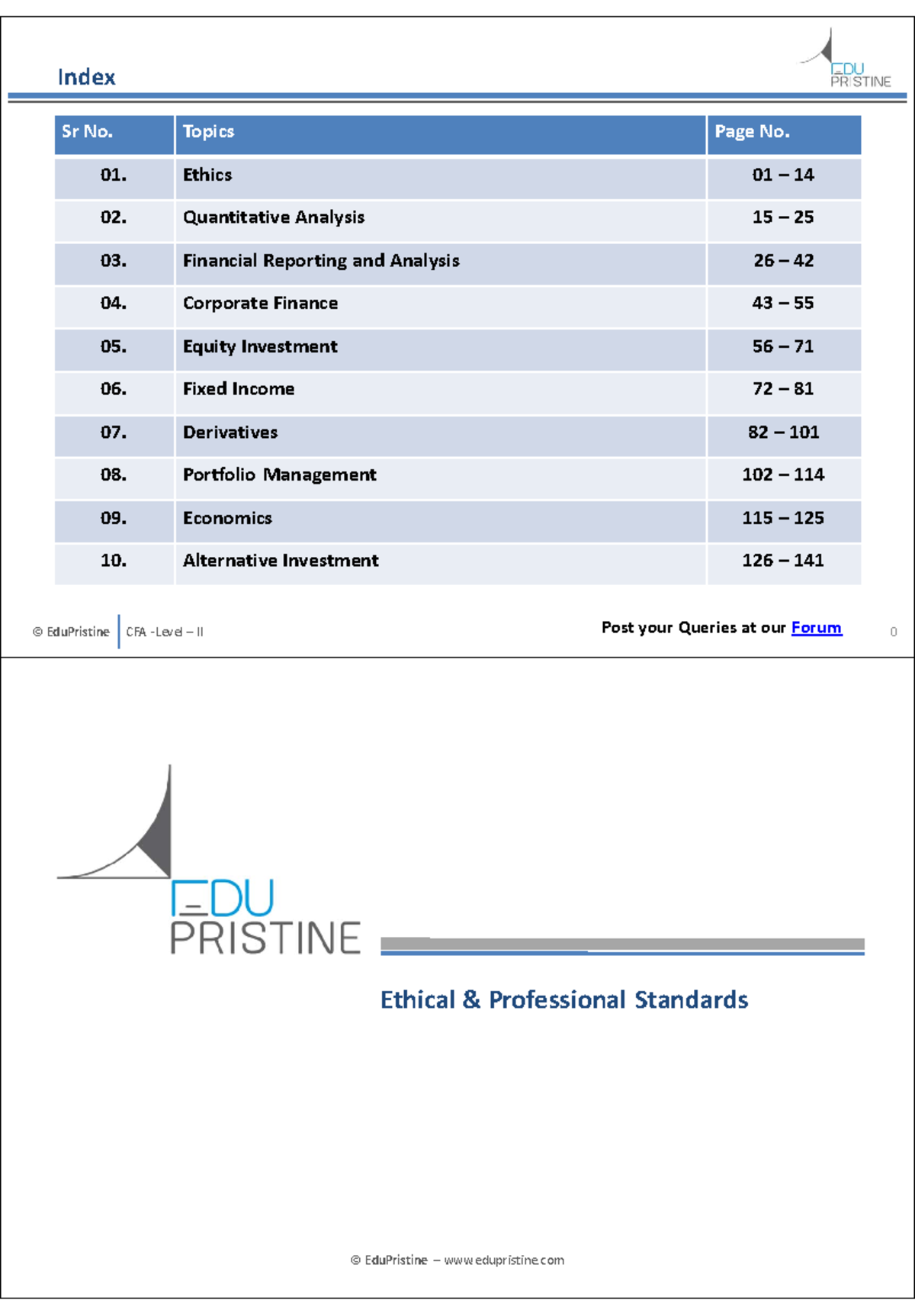 CFA-II Mind Map for quick review Easy to understand for last 24th hour ...