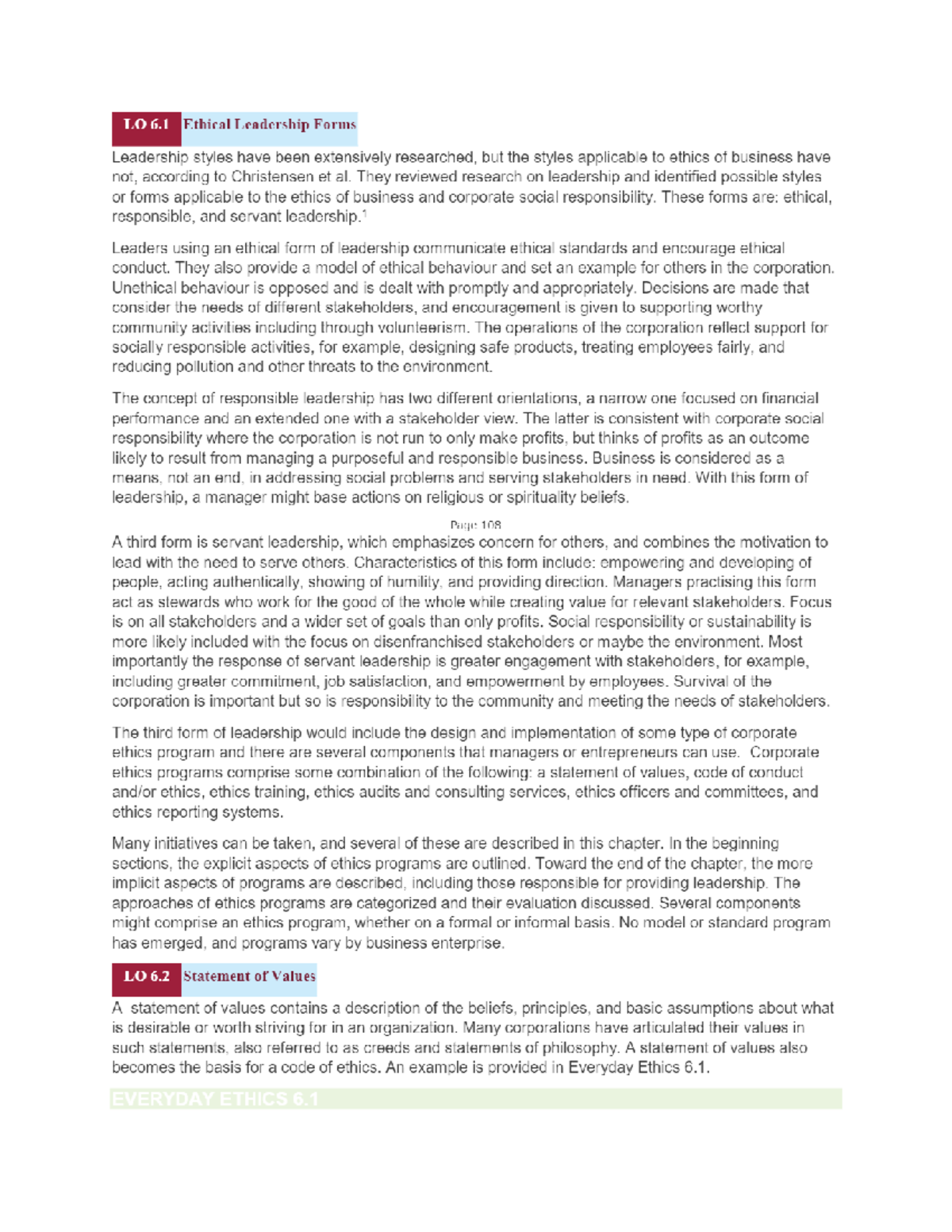 Ethics class 11 - COM 410 - Studocu