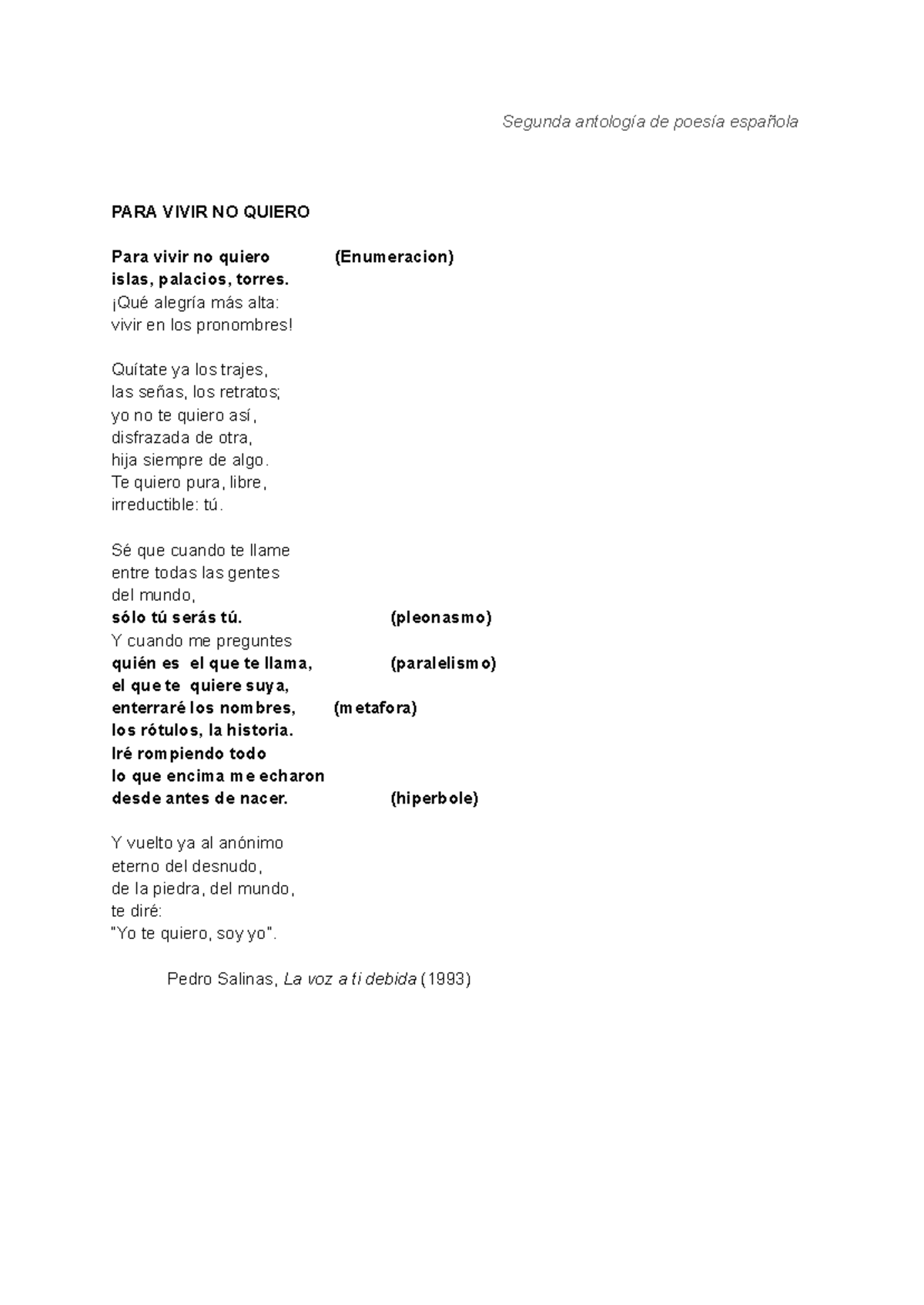 Còpia de PARA Vivir NO Quiero - Segunda antología de poesía española ...