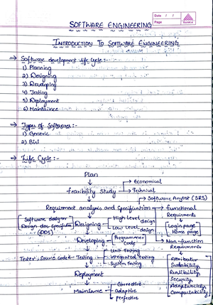 Software Engineering - CSE 320 - LPU - Studocu