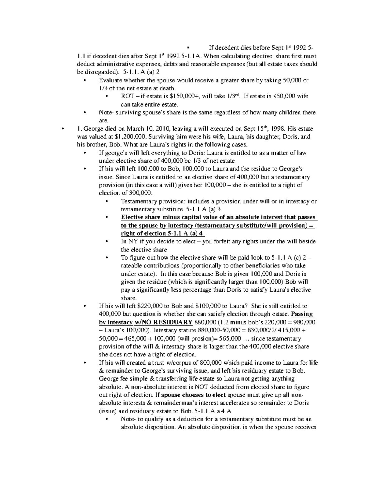 Elective share probs (Anthony Luckie's conflicted copy 2012-04-15) - If ...