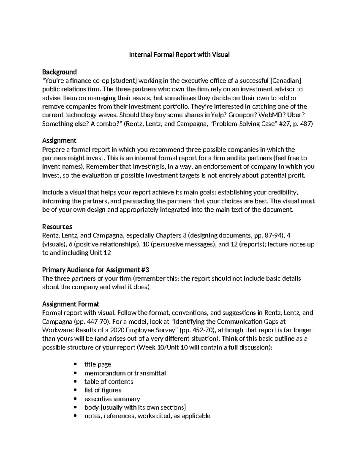 Writ-2111-assignment-3 f23-1 - Internal Formal Report with Visual ...