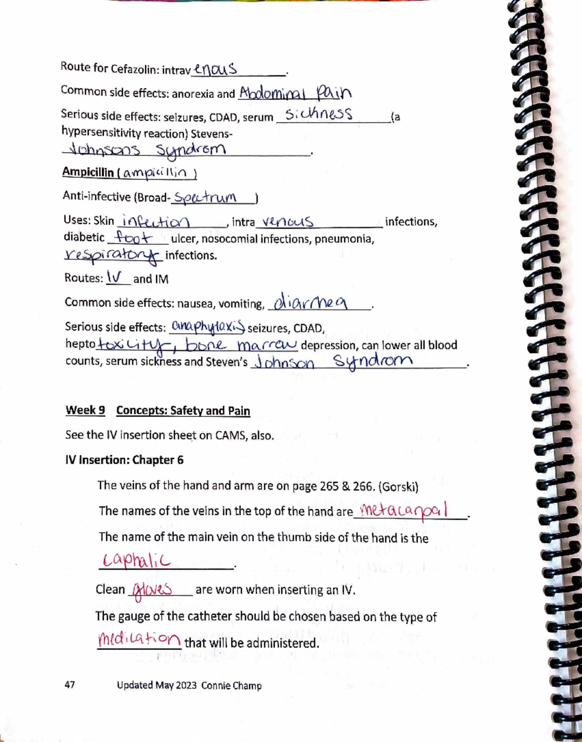 Nur 172 wk 9 - Wk 9 workbook assignment - NUR 172 - Studocu