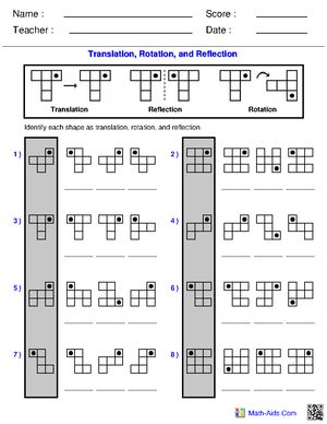 Unit 1 Day 3 Cutouts - Sections 1.3 and 1.6 - TRANSFORMATIONS ...