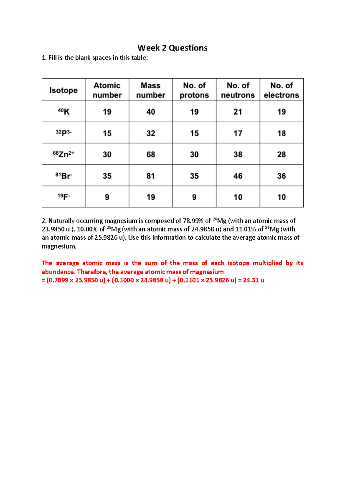 Week 2 Answers Not Really Need Warning Tt Undefined Function 32 Week 2 Questions Fill Is