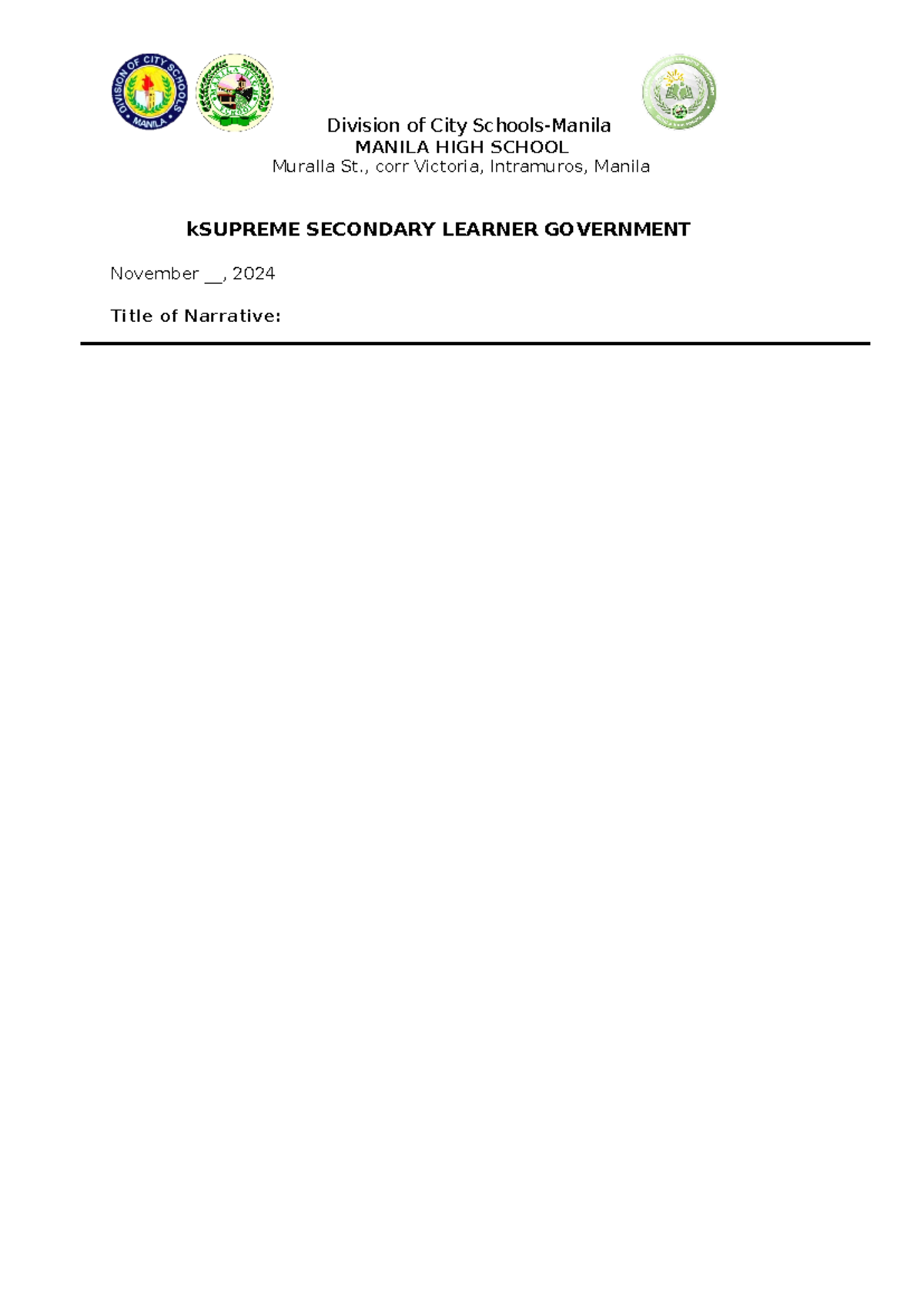 SSG Letter For Approval Fund Raising - Accountancy Business Management ...