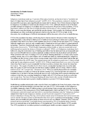 Assignment 3 Part B - introduction to health science, poster ...