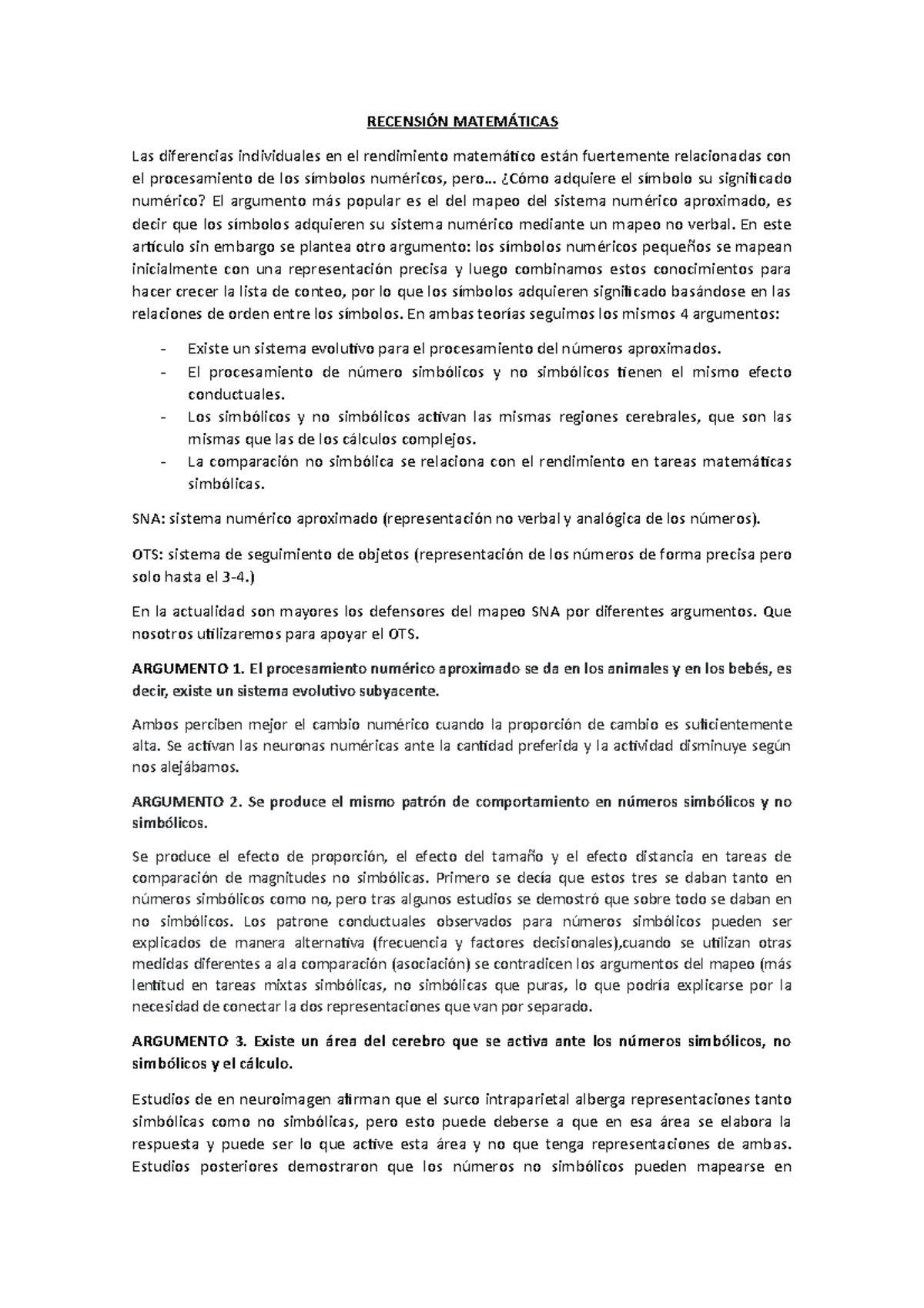 Recensión matemáticas en base a artículos Profesor josetxu - RECENSIÓN ...