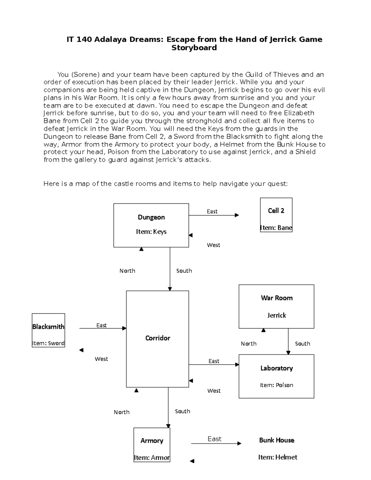 IT 140 Game Storyboard - IT140 - SNHU - Studocu