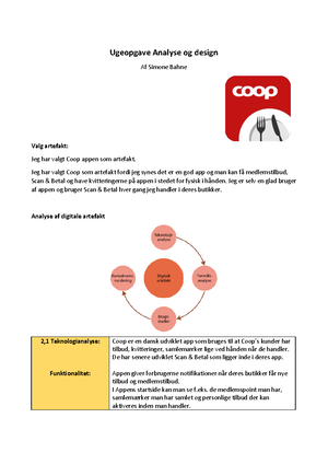 Unavngivet dokument-4 - Erhvervsinformatik - analyse og design **Valg ...