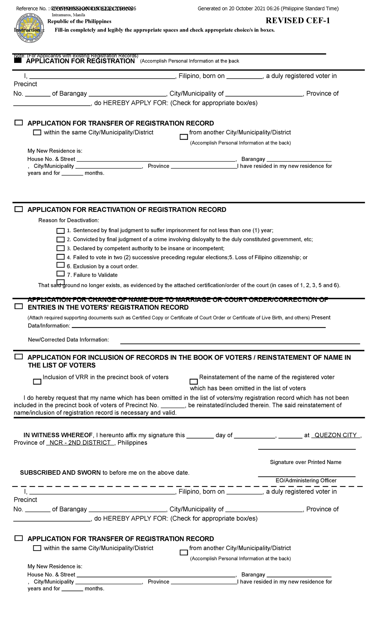 documentation of lecture - Republic of the Philippines Reference No ...