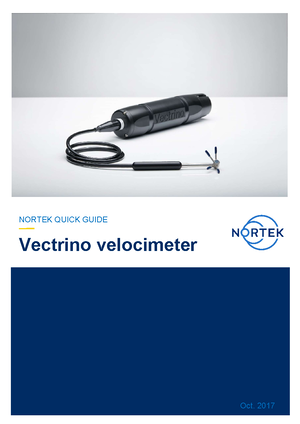 Vectrino - Reading Material from CEE 4370 - Experimental Methods in ...