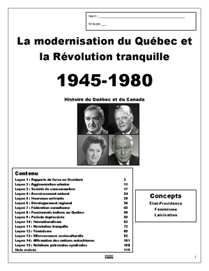 Résumé chapitre 1 histoire sec 4 - Studocu