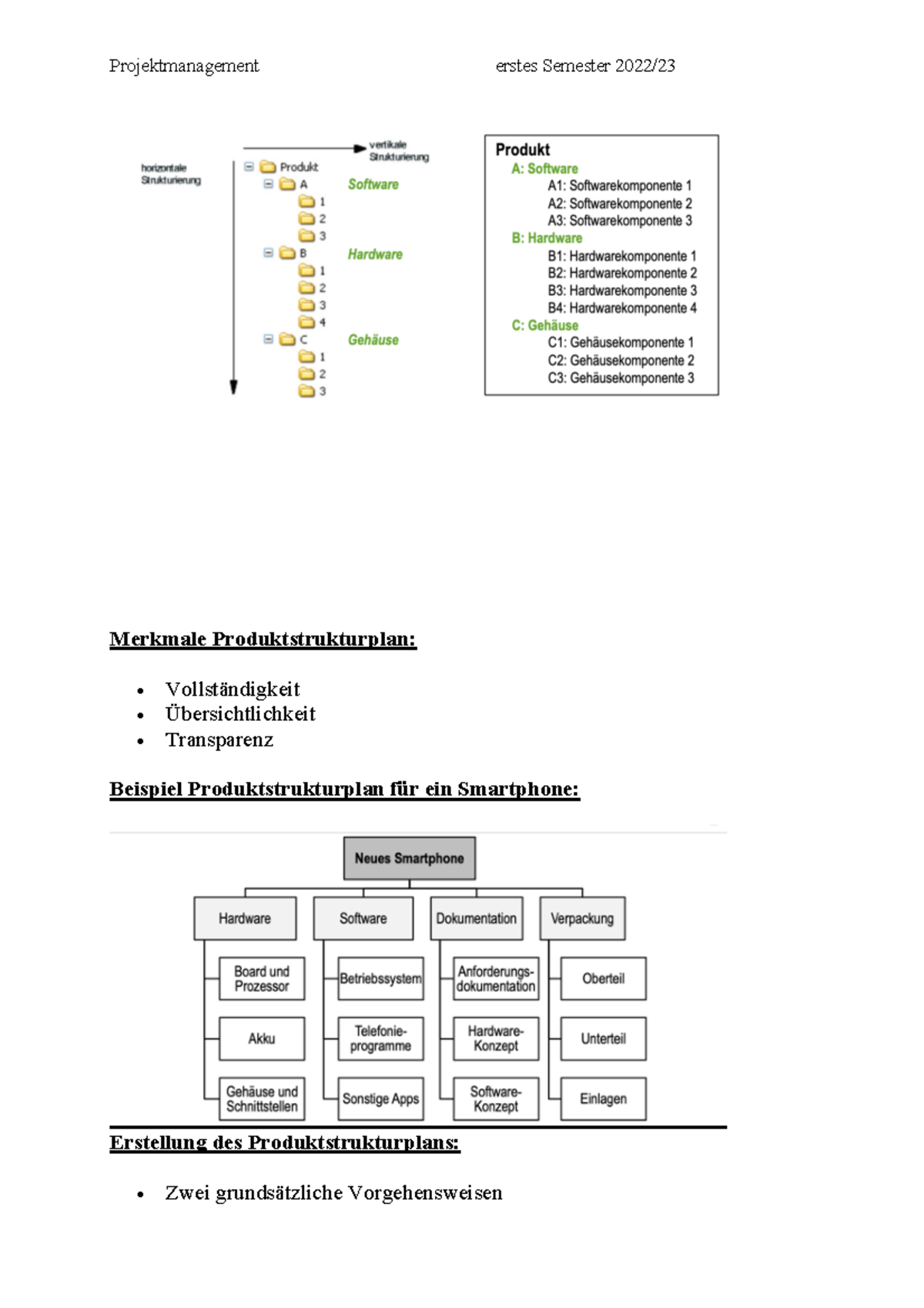 37-48 - SS PM - Merkmale Produktstrukturplan: - Vollständigkeit ...