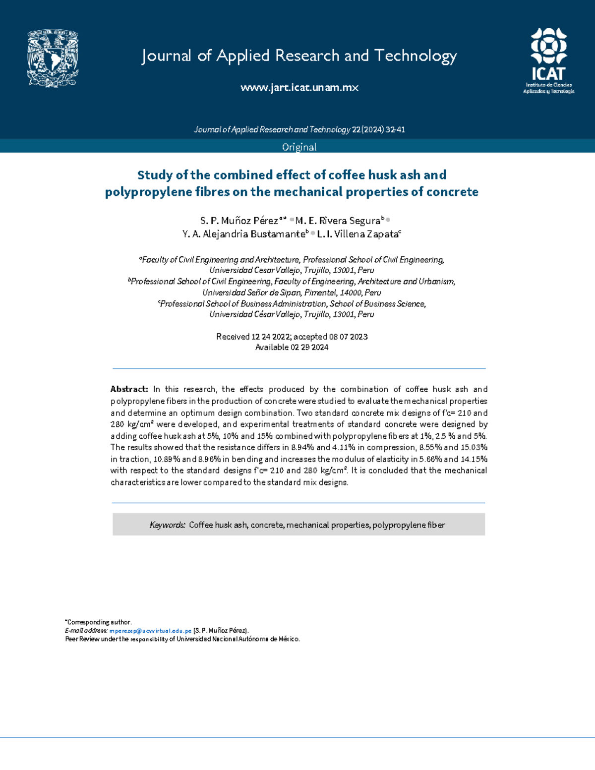 2131 IBC - Journal of Applied Research and Technology jart.icat.unam Journal of Applied Research ...