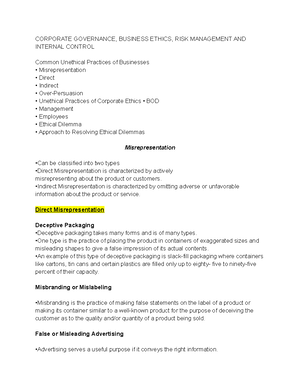 Escala Auditing - Chapter 1 - Studocu