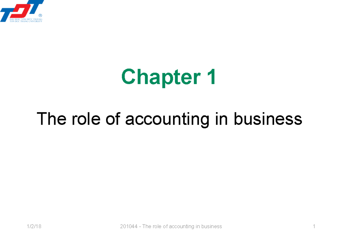 Ch01 The-role-of-accounting-in-business - Chapter 1 The role of ...