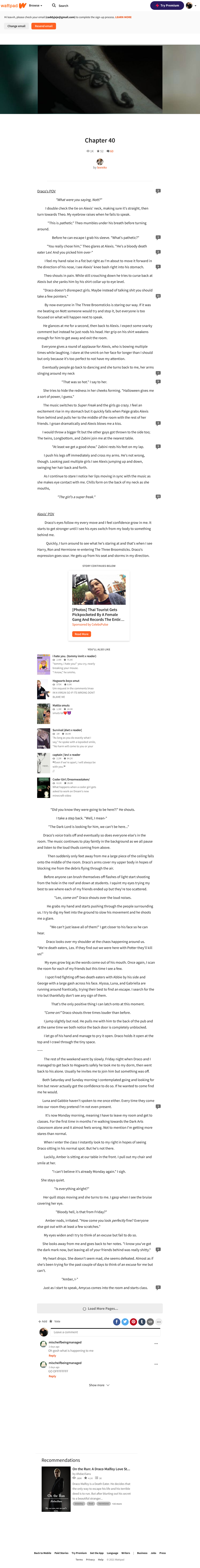 The Half-Blood Princess - Chapter 40 - Wattpad - Chapter 40 ! 1K " 52 # 60 by lexrekx Draco's ...