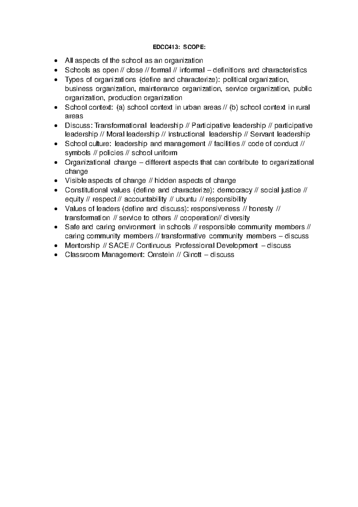 EDCC413 Scope - Summary Educational Media And Technology ...