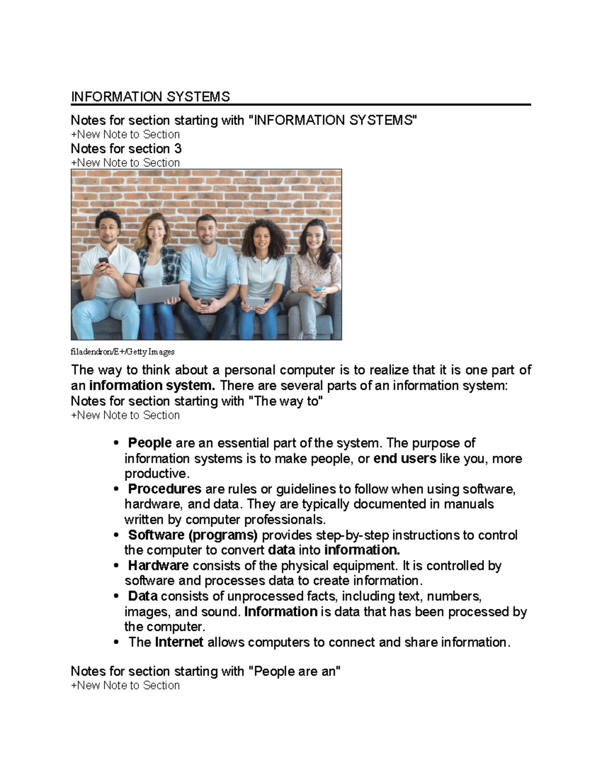 Chapter 1: Information tech, the internet, and you - INFORMATION ...